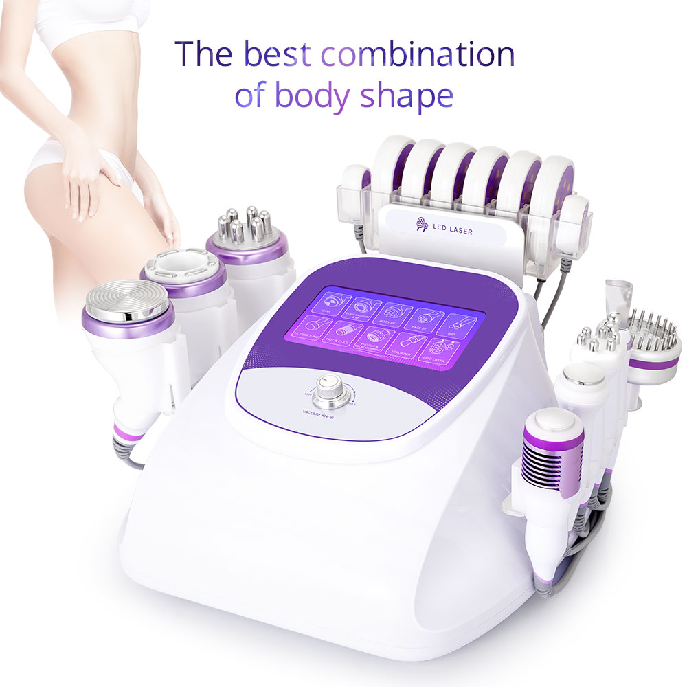 10 in 1 Cavitation Lipo Laser Fat Burning Beauty Machine