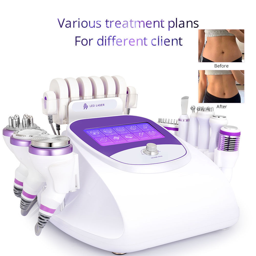 10 in 1 Cavitation Lipo Laser Fat Burning Beauty Machine