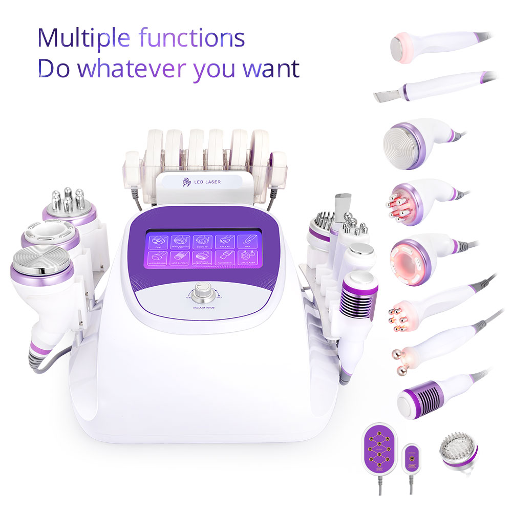 10 in 1 Cavitation Lipo Laser Fat Burning Beauty Machine