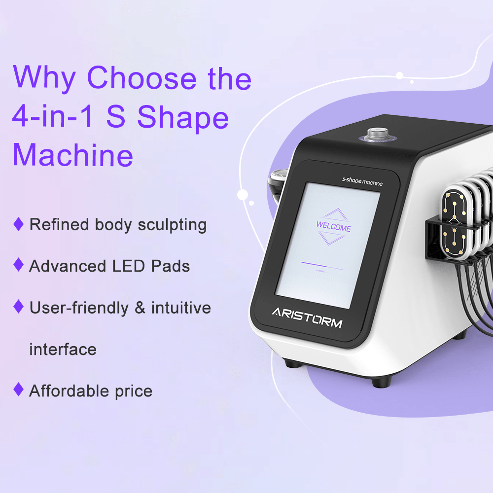 Aristorm S Shape 4-in-1 Body Contouring Skin Tightening Device